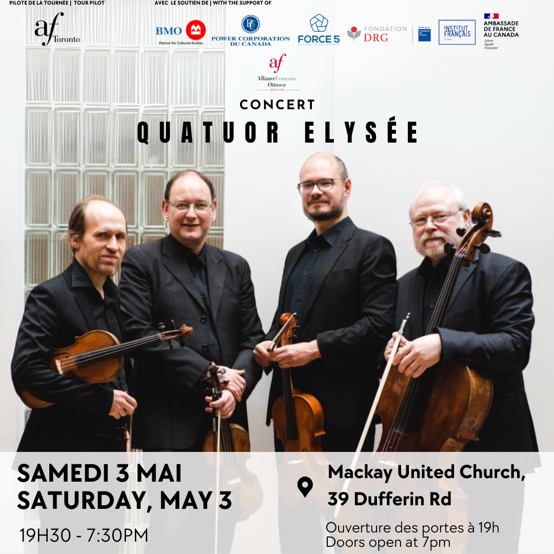 Concert Quatuor Elysée Format Facebook - Alliance Française Ottawa